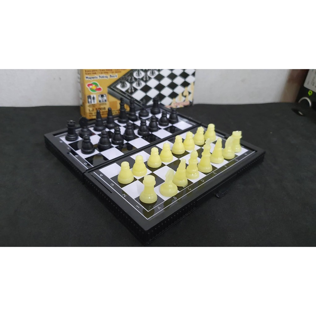 MAGNETIC Chess กระดานหมากรุก แม่เหล็ก แบบพกพา LJ 1008 ขนาด 11x11 cm ...