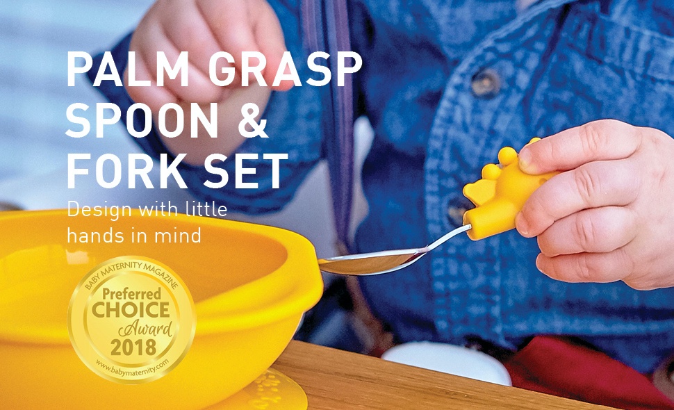 Marcus & Marcus PALM GRASP SPOON & FORK SET ช้อนส้อมmarcus ช้อนส้อม BLW ...