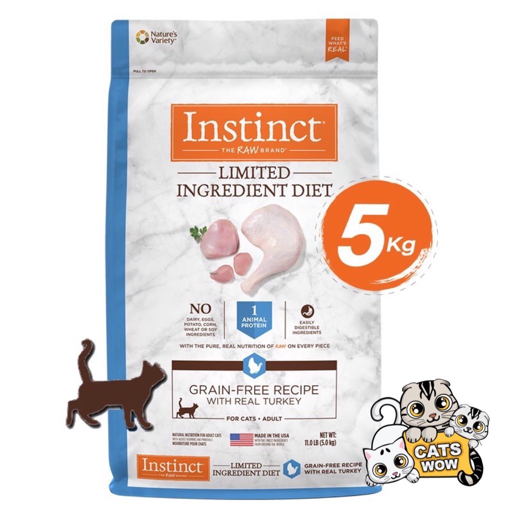 Instinct Limited Ingredient Diet Turkey Cats อินสติงต์ ลิมิเต็ด อินกรีเ ...