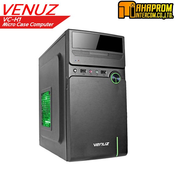 เคสคอมพิวเตอร์ VENUZ micro ATX Computer Case VC K1 – Black. | Shopee ...