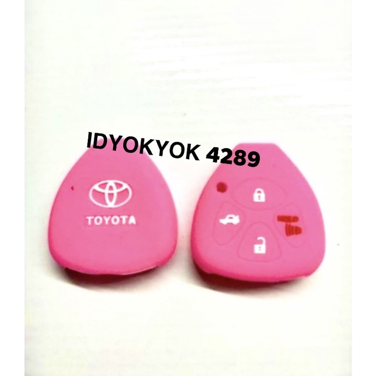 หุ้ม ซิลืโคนกุญแจรถยนต์รุ่นToyota Vigo,Fortuner,Altis’08ราคาต่อชิ้นมี ...