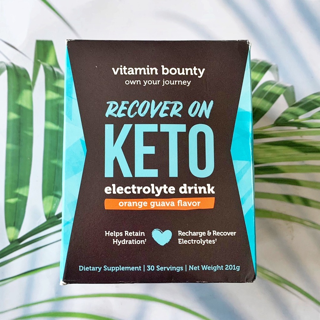 (Vitamin Bounty®) Recover On Keto Electrolyte Drink, Orange Guava ...
