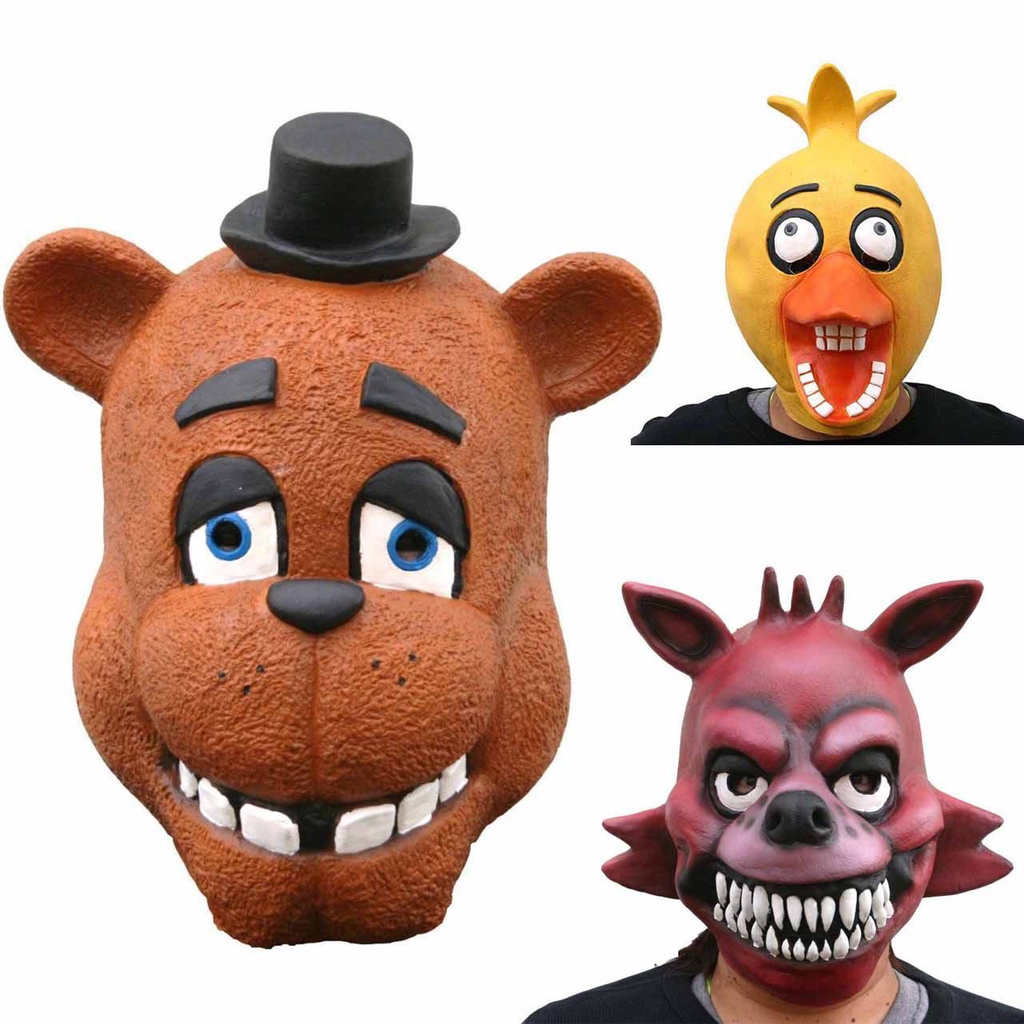 Freddy Bear Chica Bonnie Foxy Five Nights At Freddy ' S หน้ากากสําหรับ ...
