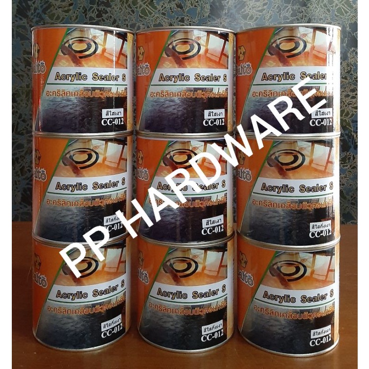 CC-012 น้ำยาอะคริลิคเคลือบผิวคอนกรีต (ระบบน้ำมัน) | Shopee Thailand