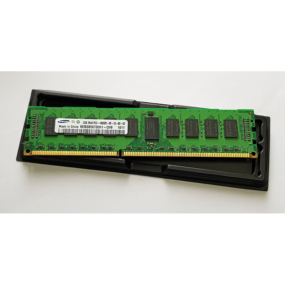 2GB 2Rx8 PC3-10600R-09-10-B0-D2 Samsung Major Brand เป็นที่ยอมรับของผู้ ...
