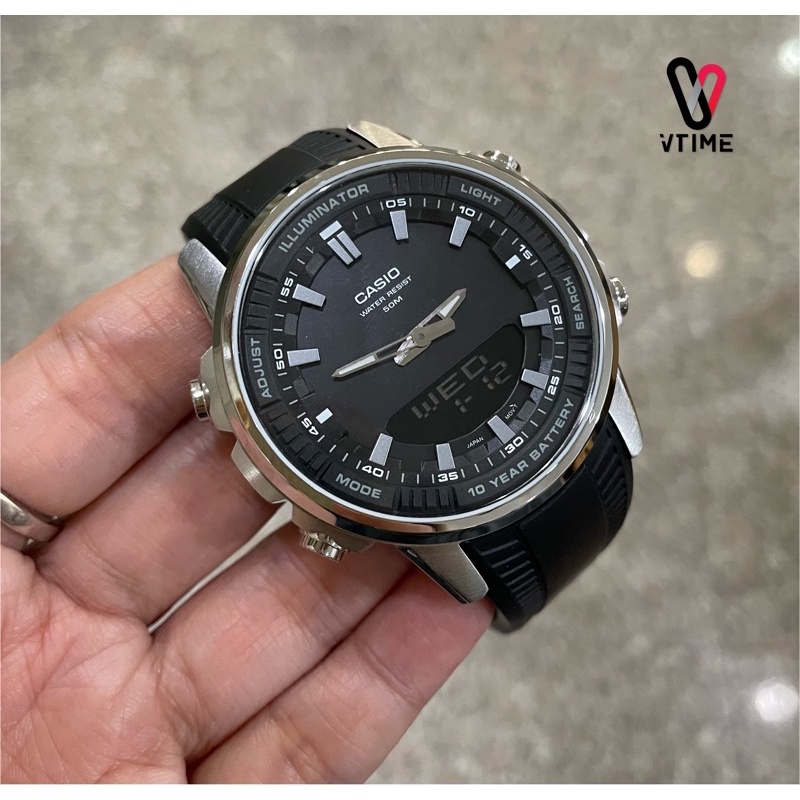 CASIO นาฬิกาข้อมือ รุ่น AMW-870D-1A | AMW-870-1A |AMW-880-1A |AMW-880D ...