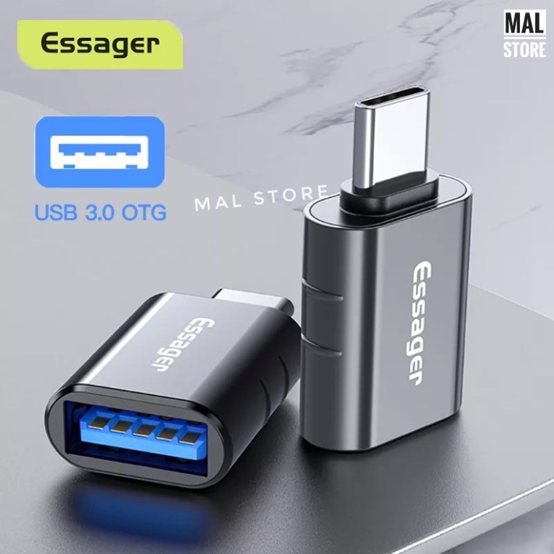 Essager OTG Adapter USB 3.0 เป็น Type C | Shopee Thailand
