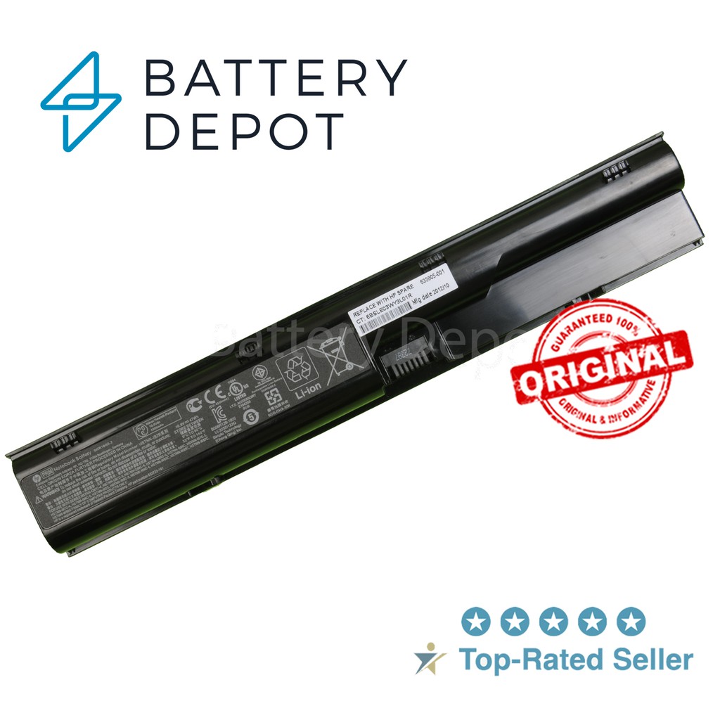 HP แบตเตอรี่ ของแท้ สำหรับ PR06 (HP Probook 4330s 4331s 4340s 4341s ...