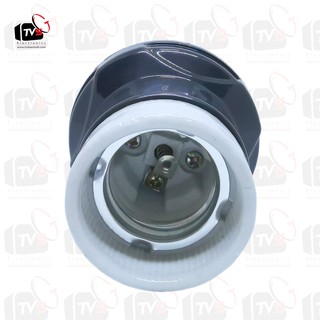 Sentoshi ขั้วหลอดไฟเซรามิค E27 250V 10A สีดำ --- ขั้วหลอดไฟ e27 ขั้วหลอดไฟ ขั้วไฟ e27 ขั้วไฟ ...