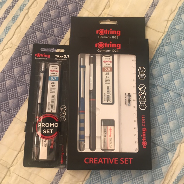 ชุดดินสอ rotring creative set พร้อม ชุดดินสอ tikky 0.7 | Shopee Thailand