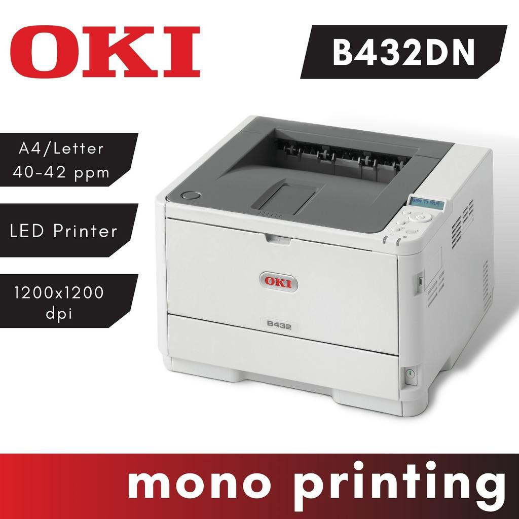Printer Laser Oki รุ่น B432dn (OKI-45762013) | Shopee Thailand