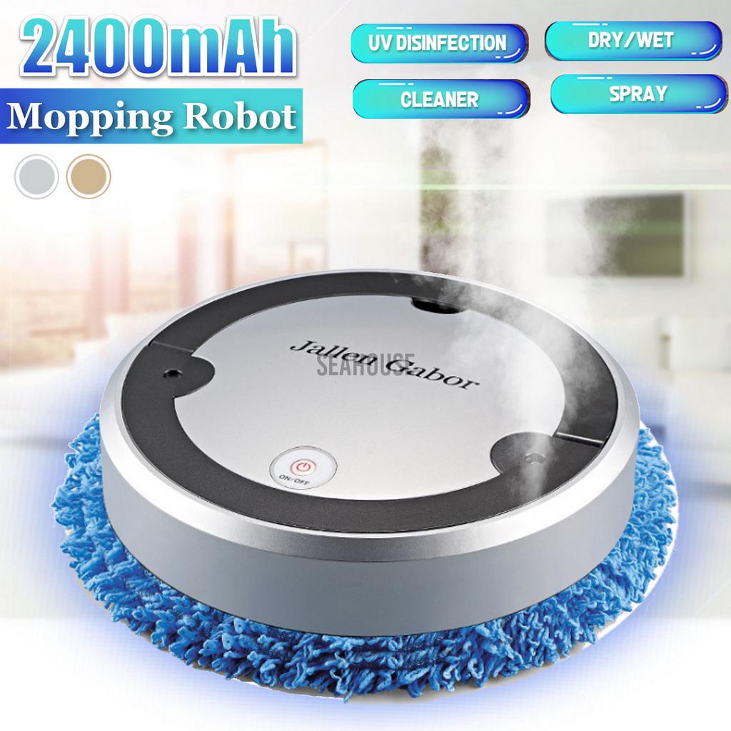 Smart Cleaning Robot Self Charging Vacuum Cleaner Sweep & Mop Floor ...