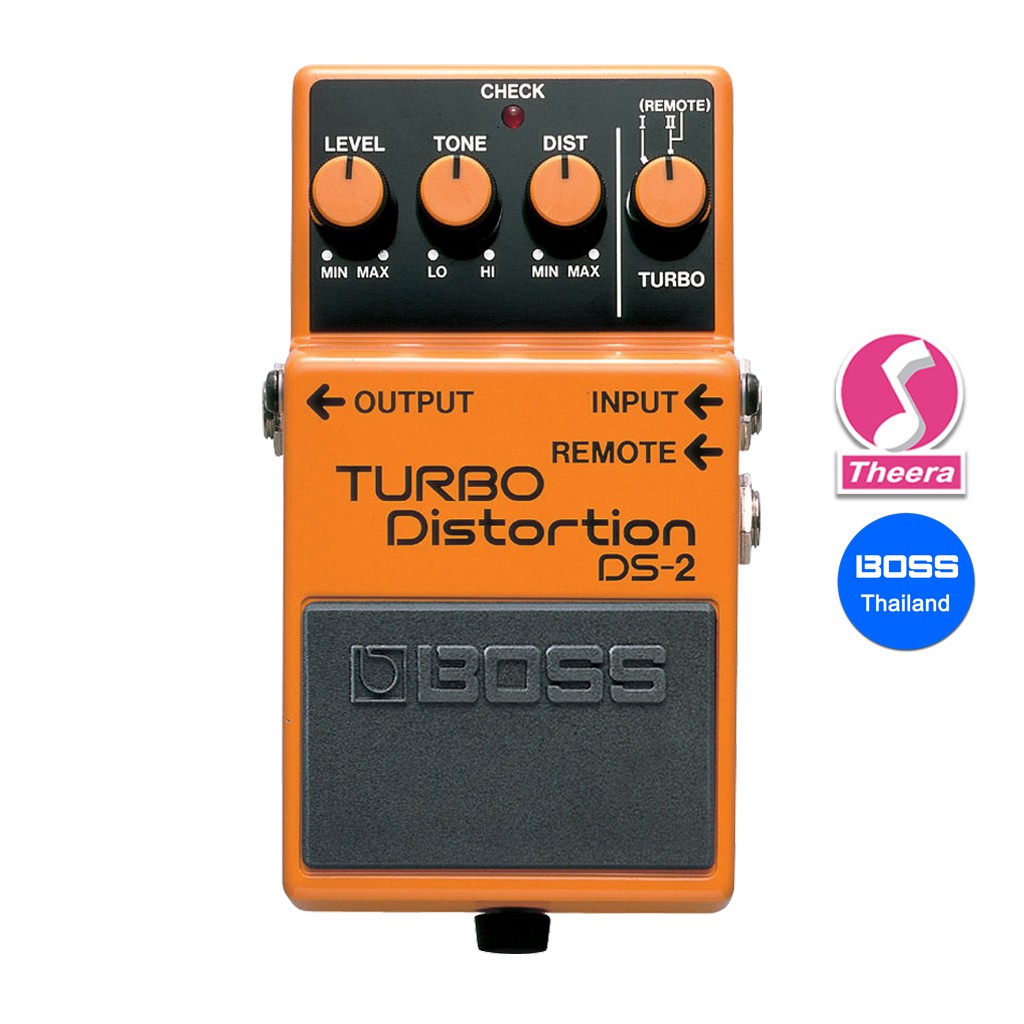 BOSS DS-2 TURBO DISTORTION เอฟเฟ็กต์กีตาร์ BOSS EFFECT DS2 รับประกันจาก ...