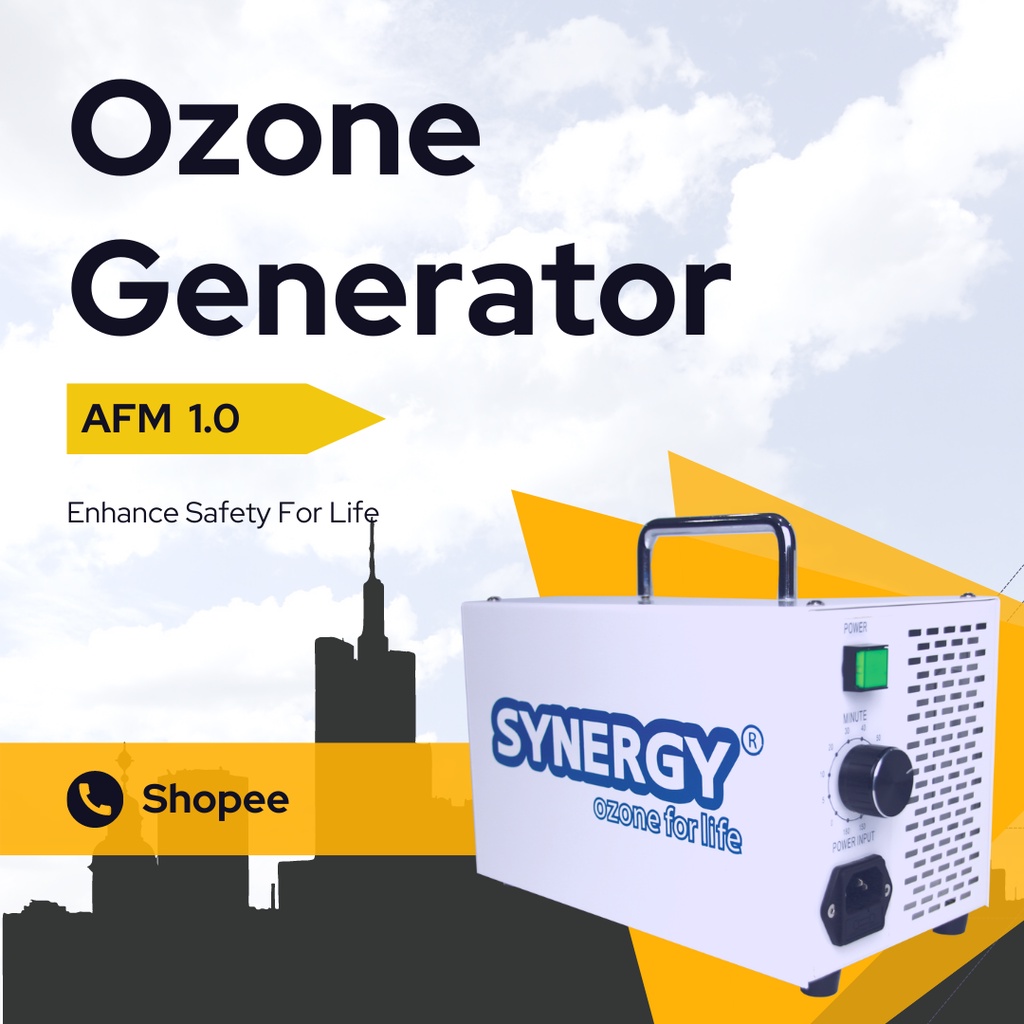 Ozone Generator - Synergy AFM 1.0 เครื่องอบโอโซน | Shopee Thailand