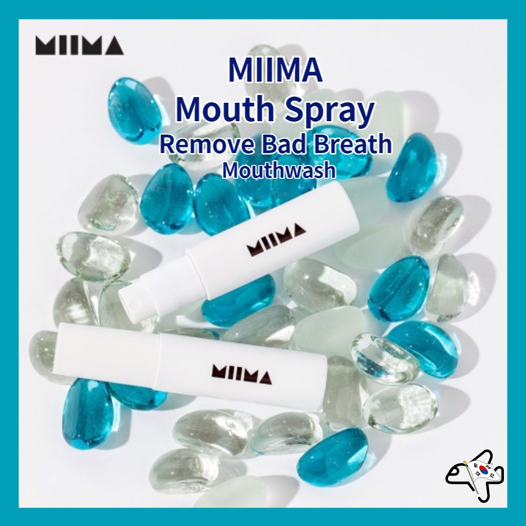 MIIMA Mouth Spray Remove Bad Breath Mouthwash MIIMA Oral Spray/ขจัด ...