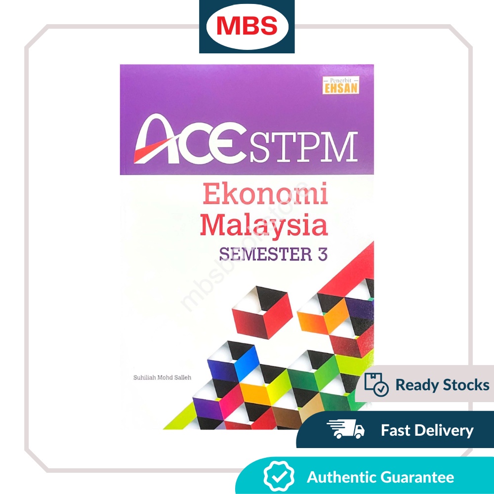 [สํานักพิมพ์ Medina]ace stpm Economy Semester 3/slier (หนังสืออ้างอิง Sapm sem 3) | Shopee Thailand
