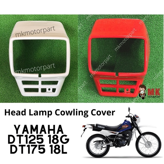 Yamaha DT125 18G DT175 18L HEAD LAMP COWLING, Head Light Fairing Cover ...