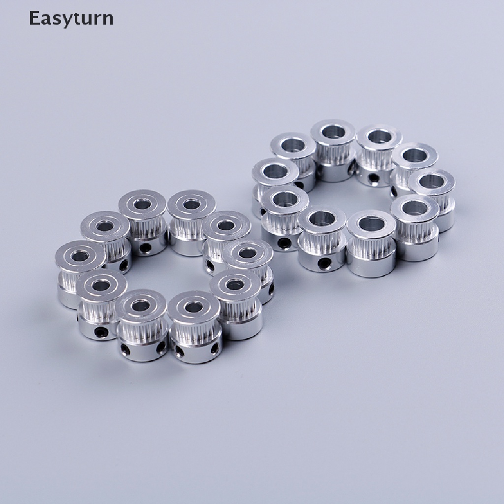 Easyturn 10Pcs gt2 timing pulley 20 teeth bore 5mm 8mm for gt2 ...