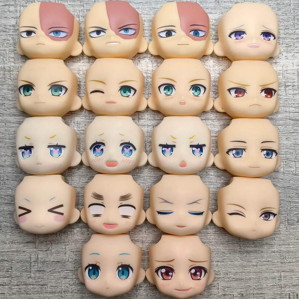 Gsc Nendoroid Face ob11 อะไหล่เปลี่ยนใบหน้าบูมมิ่ง Frozen ตีไข่ ...