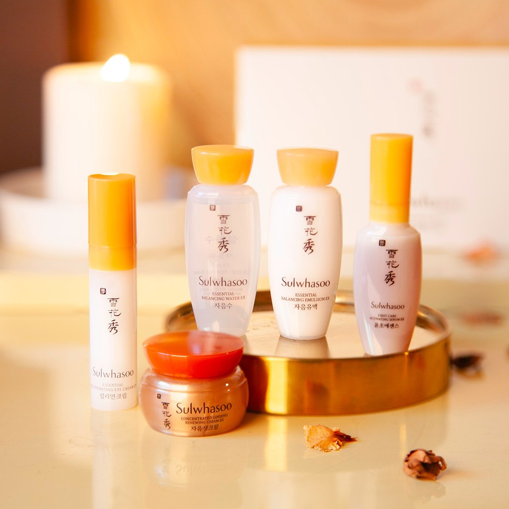 Sulwhasoo Basic Kit (5 items) แถมฟรี มาร์คหน้าเกาหลี | Shopee Thailand
