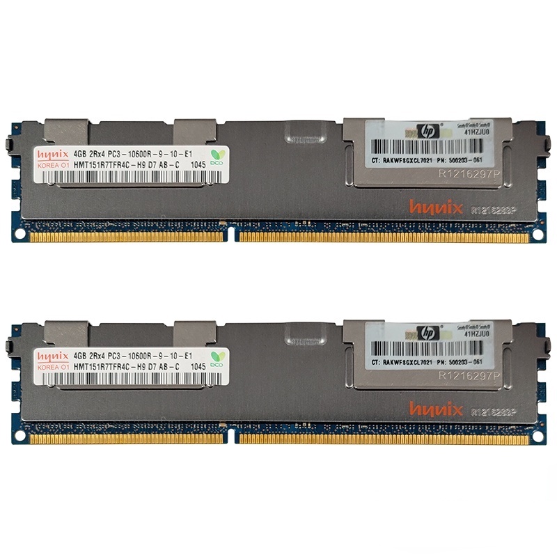Hynix DDR3 4GB PC3-10600R 1333MHz REG ECC Registered Server หน่วยความจำ ...