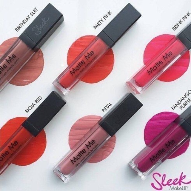 (ของแท้/พร้อมส่ง) Sleek Matte Me Lip ลิปสติก | Shopee Thailand