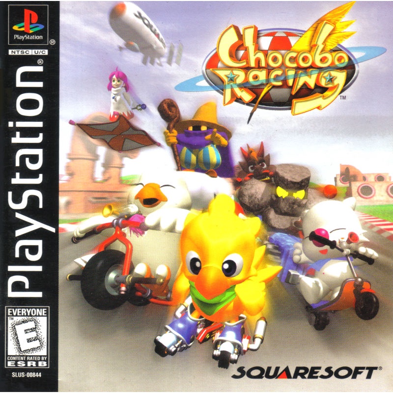 Chocobo Racing แผ่นเกมส์ PS1 | Shopee Thailand