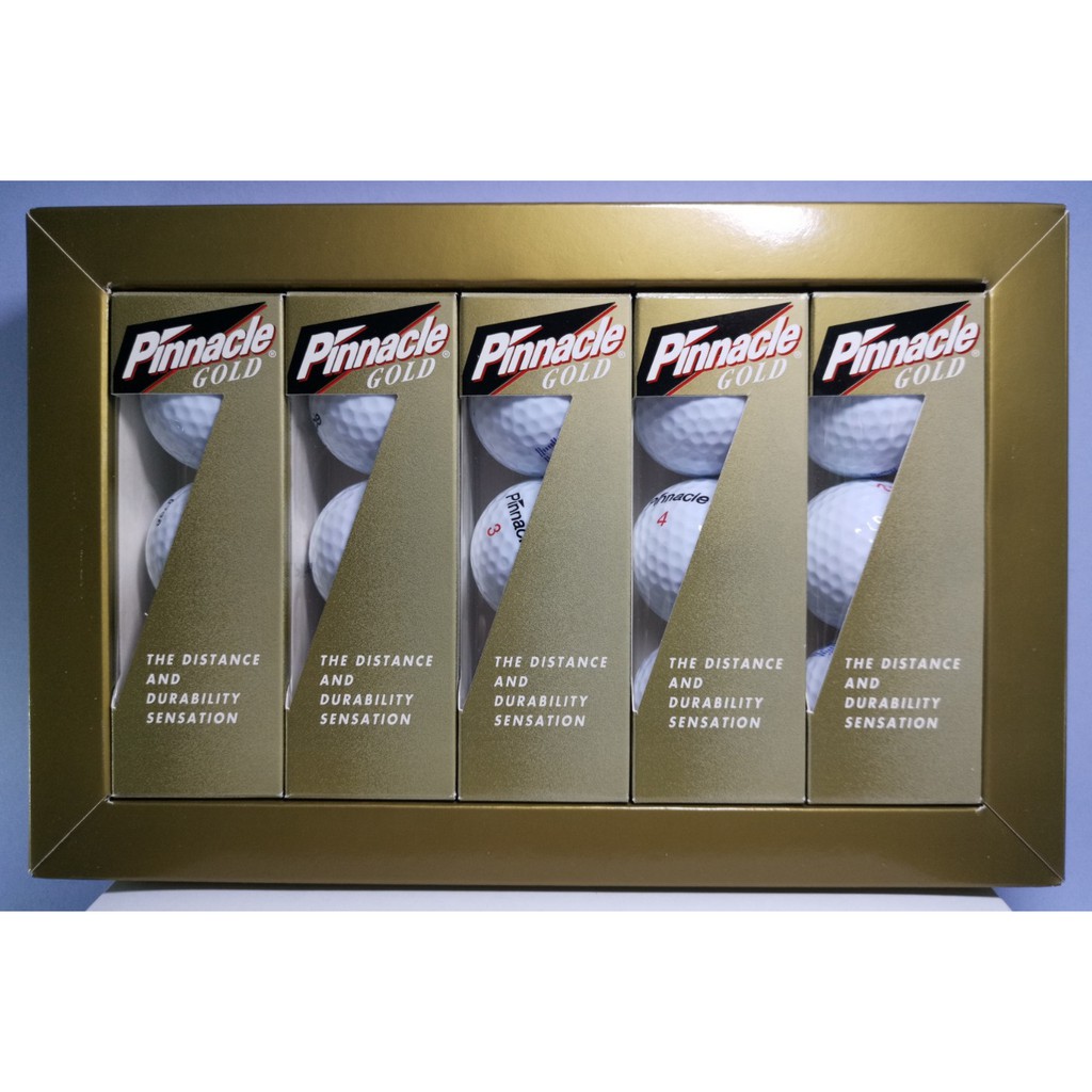 ลูกกอล์ฟ Pinnacle Gold (กล่อง 15 ลูก) (พร้อมส่ง) | Shopee Thailand