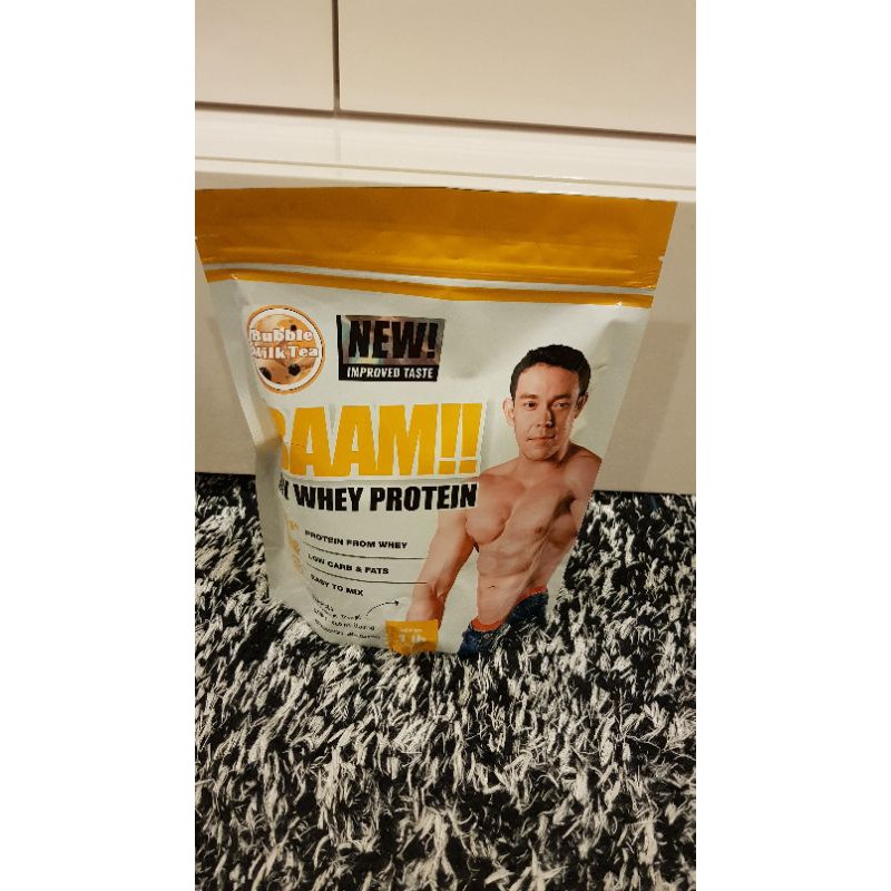 [ BAAM THAI ] BAAM 100%MY WHEY THAI SERIES 1 LB รสชานมไข่มุก แบมมายเวย์ ...