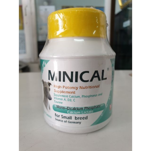 Minical มินิแคล อาหารเสริมแร่ธาตุ แคลเซียม ขนาดบรรจุ 90 เม็ด | Shopee ...