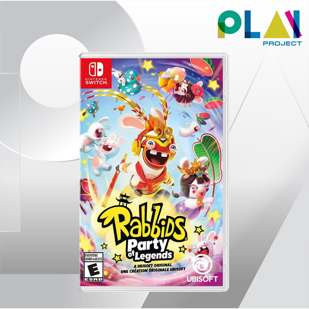 Nintendo Switch : Rabbids Adventure Party [มือ1] [แผ่นเกมนินเทนโด้ ...