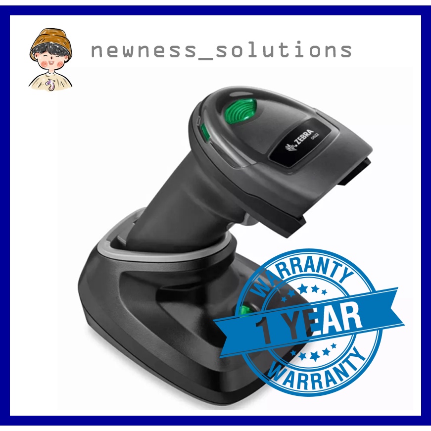 เครื่องอ่านบาร์โค้ดไร้สาย Zebra Symbol DS2278 (1D-2D Barcode Scanner ...