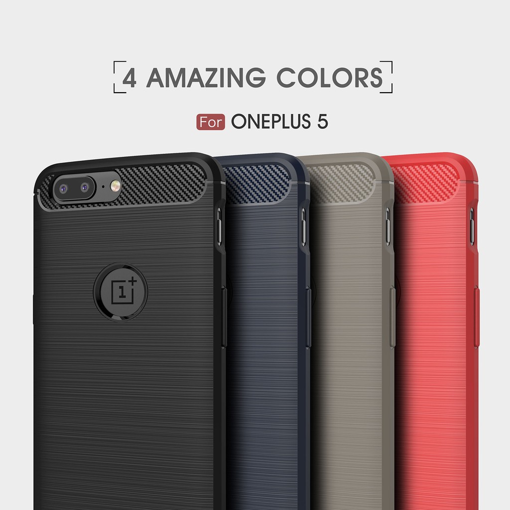 เคส Oneplus 5 A5000 มือถือเคสโทรศัพท์คาร์บอนไฟเบอร์สําหรับ กรณีโทรศัพท์ ...