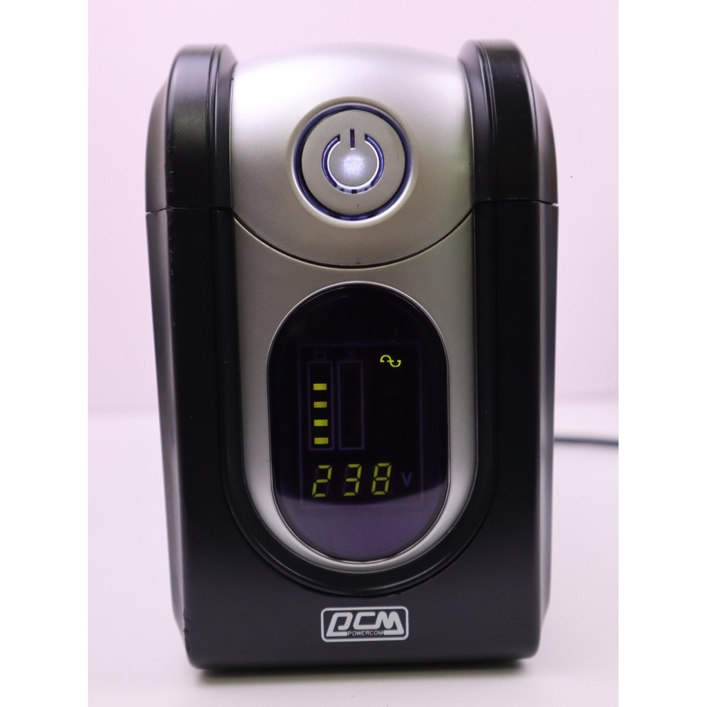 PCM Powercom UPS 525VA/315Watt เครื่องสำรองไฟ เครื่องปล่าวไม่มีแบต ...
