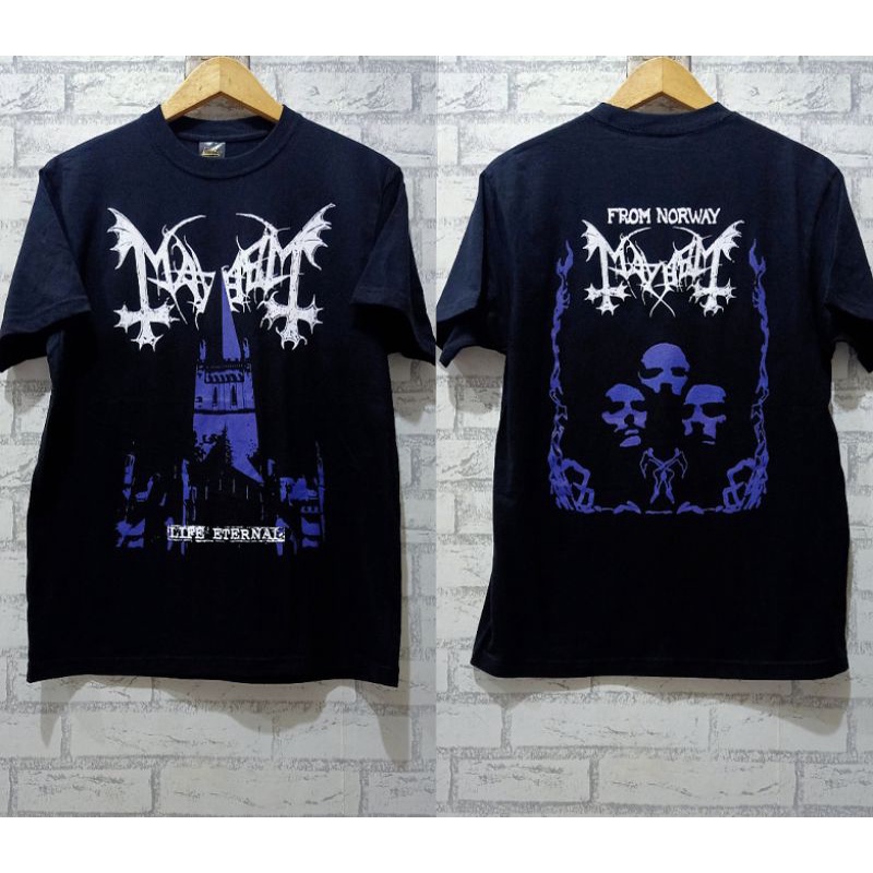 เสื้อยืด พิมพ์ลาย Mayhem Life Eternal | Shopee Thailand