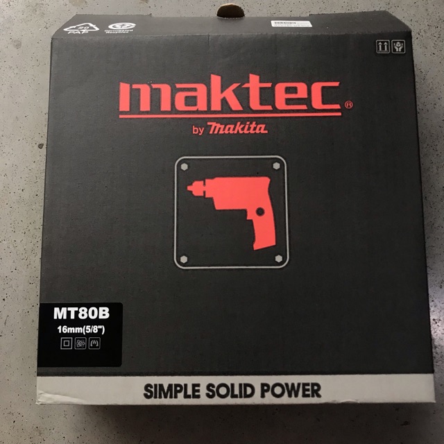 สว่านกระแทก สว่านไฟฟ้า 16 มิล MAKTEC MT80B | Shopee Thailand