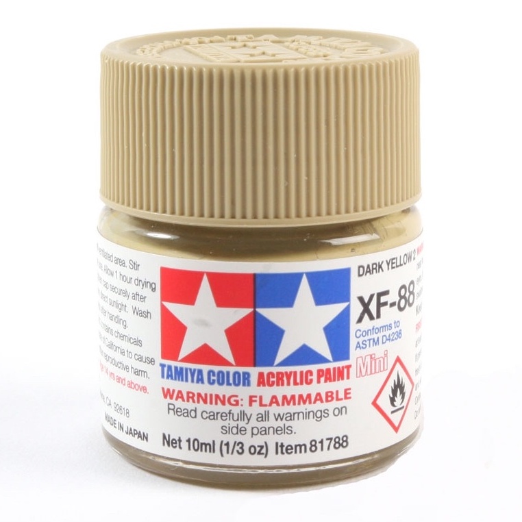 สีอะคริลิค TAMIYA ACRYLIC XF-84 81784, XF-85 81785, XF-86 81786, XF-87 ...