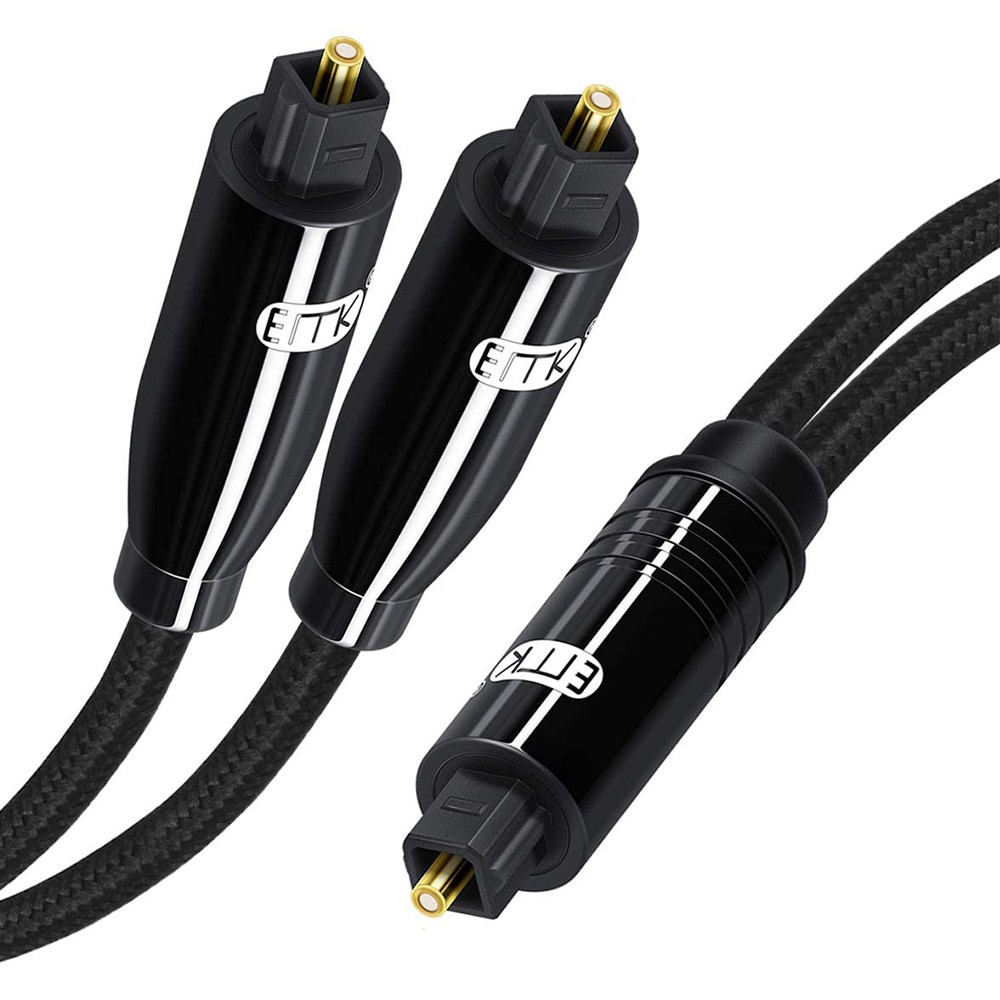 ERTK Optical Cable 2 in 1 สาย Optical ออก 2 หัว | Shopee Thailand