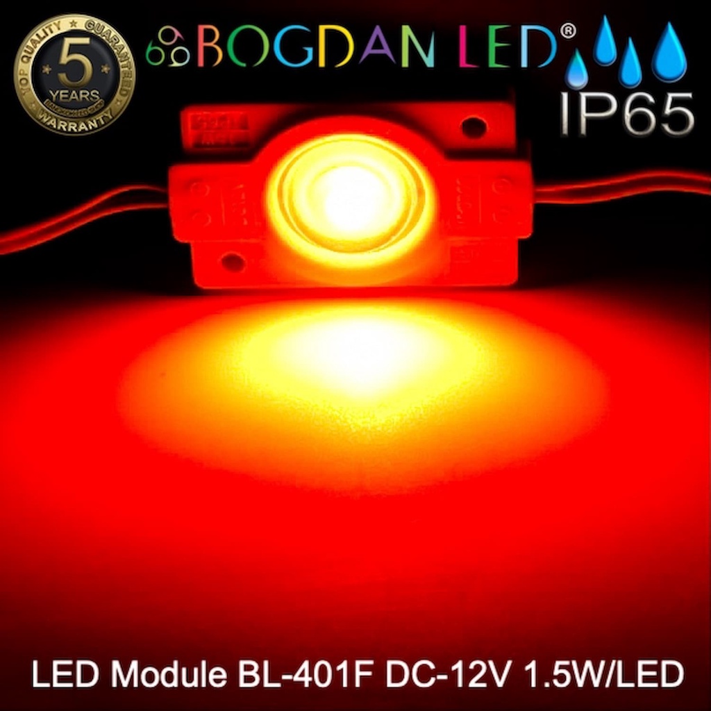 LED Module BL-401F DC-12V 1.5W/Module 30W/Panel แอลอีดีโมดูลกันน้ำIP65 ...