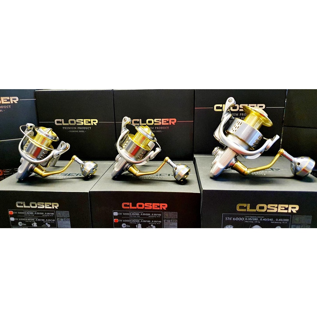 รอกตกปลา OCEAN SEVEN รุ่น CLOSER รอกตกปลา โอเชี่ยน | Shopee Thailand