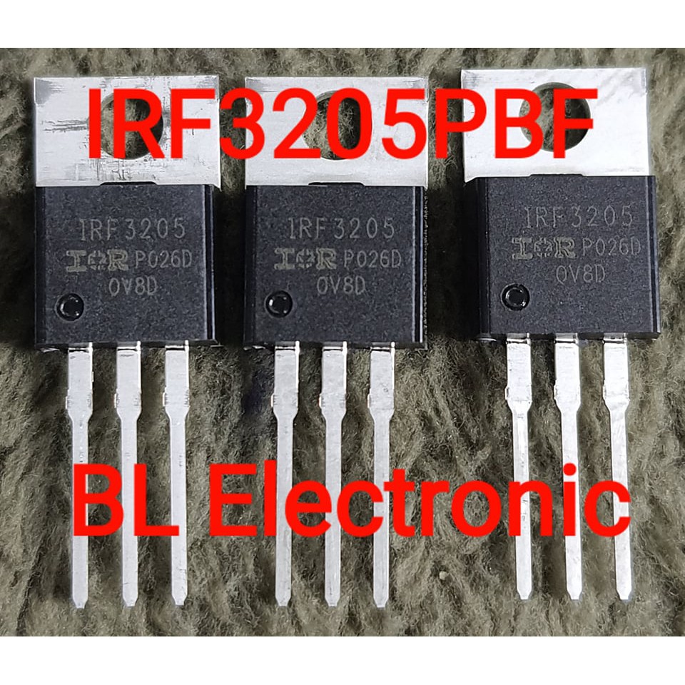5ชิ้น irf3205 IRF3205 110A 55V สำหรับโมเครื่องเสียงรถยนต์-Inverter-DC ...