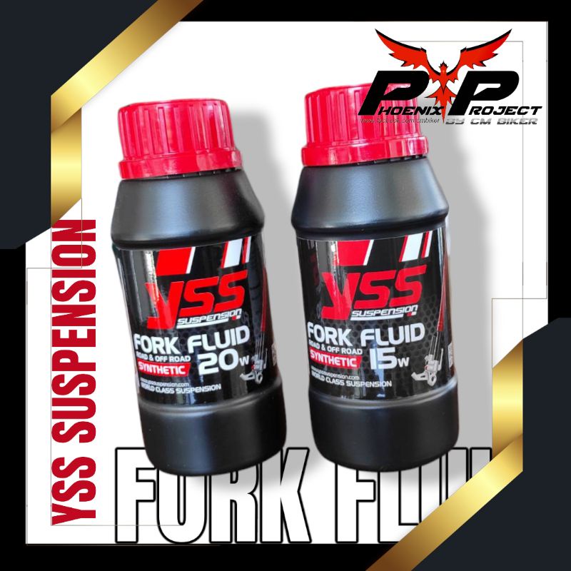 YSS FORK FLUID น้ำมันโช๊ค 250 มิลลิลิตร 15W และ 20W | Shopee Thailand