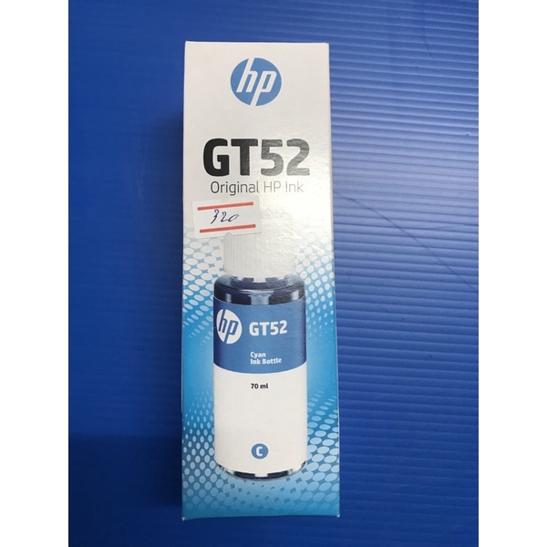 หมึกแท้ HP ฟ้า GT52 GT5800/110/300/400/500/600 | Shopee Thailand