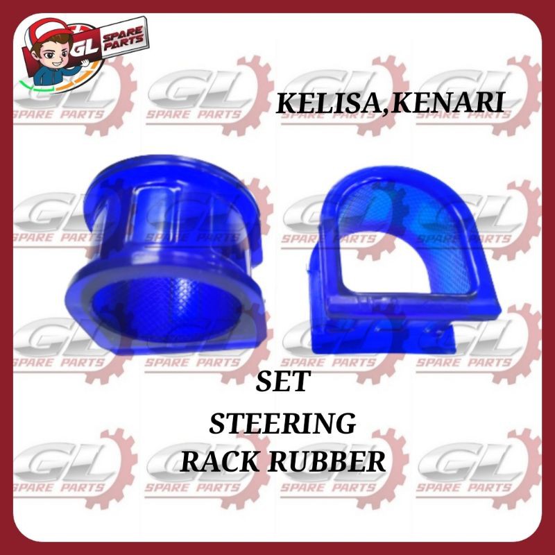 Set STEERING RACK BUSH RUBBER (SILICONE) PERODUA KELISA KENARI (1SET ...