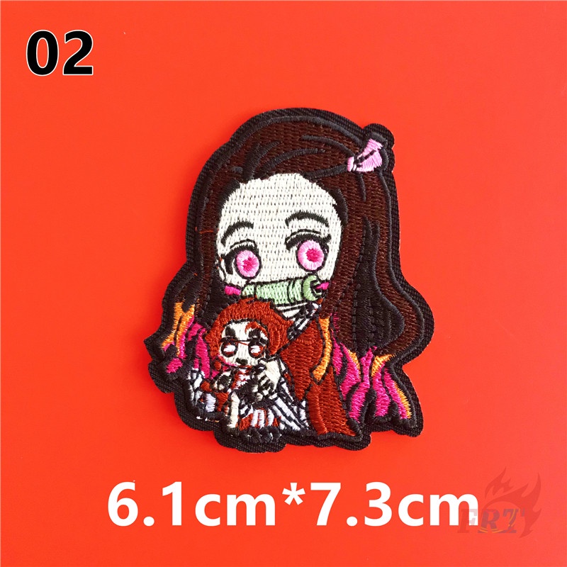 แผ่นแพทช์รีดร้อน ลายการ์ตูนอนิเมะ Demon Slayer Series 01 Tanjirou ...