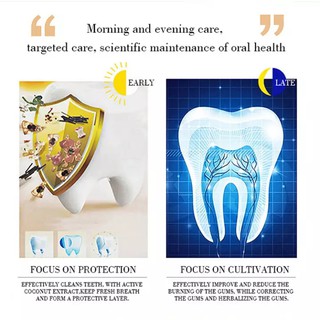 Pei Meiยาสีฟันไวท์เทนนิ่ง 100gการฟอกสีฟันป้องกันฟันผุดูแลเหงือกทำความ ...