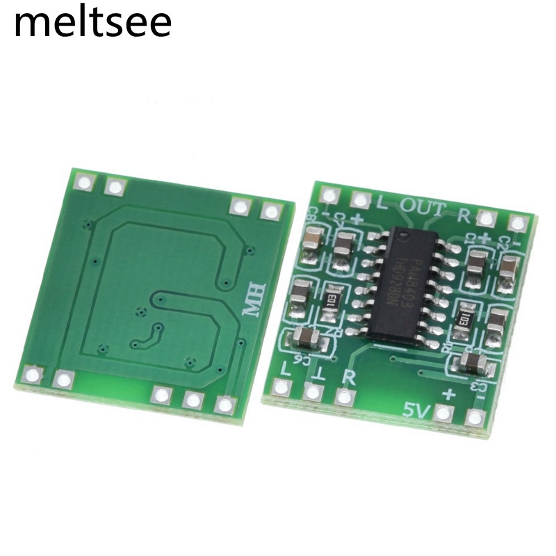 5pcs PAM8403 pam 8403 แผงโมดูลขยายเสียงดิจิตอล 2x3 w class 2 . 5-5 v 5 ชิ้น | Shopee Thailand