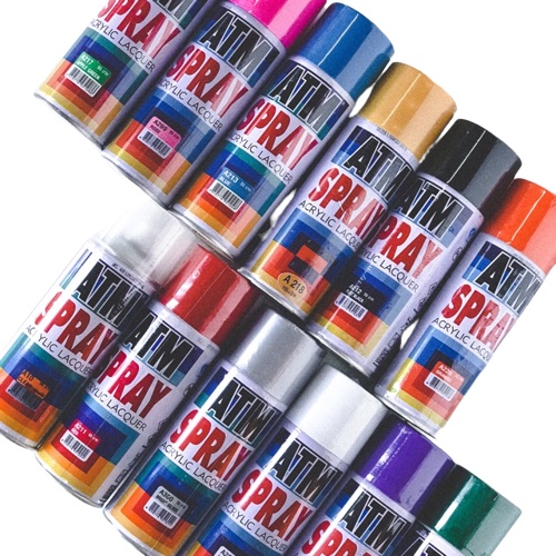 สีสเปรย์ ยี่ห้อATM SPRAY สำหรับงานเอนกประสงค์ มีราคาส่ง 16 สี | Shopee ...