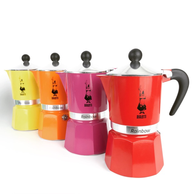 Bialetti Moka Pot Rainbow 3 cup | Shopee Thailand