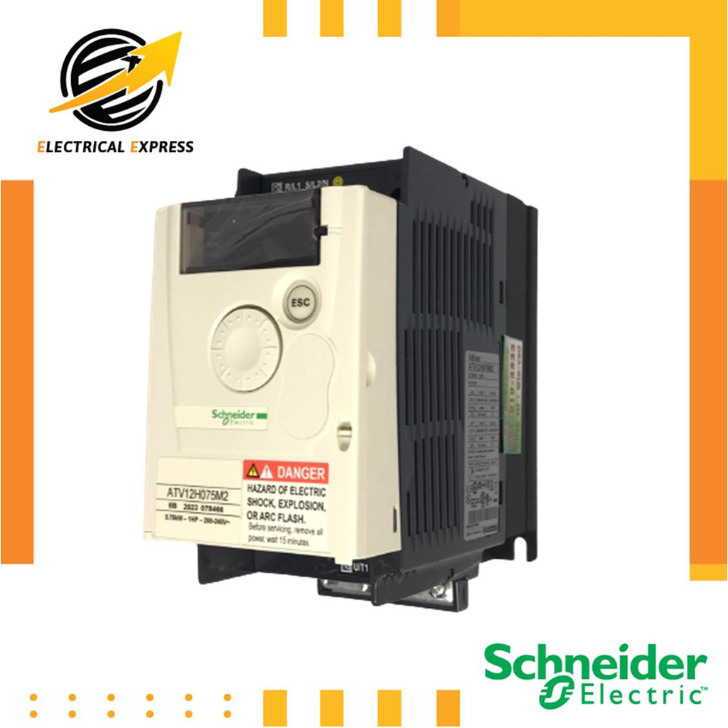 ATV12H075M2/1 แรง/0.75kW, 1Hp, 1P, 200…240V/Inverter/Schneider/อุปกรณ์ ...